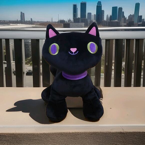 pop | Toys | Pop Black Cat Plush Stuffed Animal | Poshmark